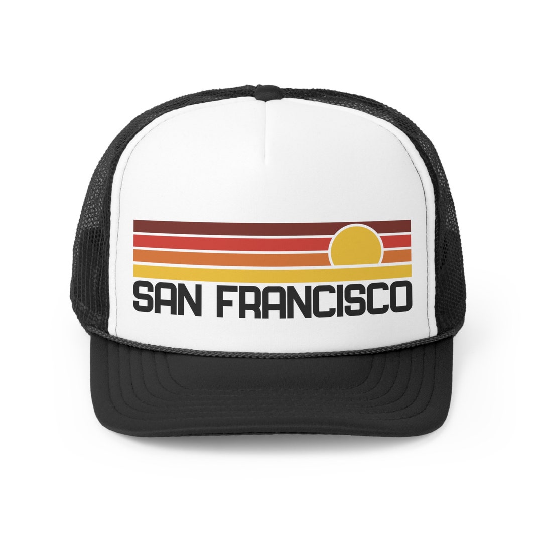 San Francisco Hat San Francisco Trucker Hat San Francisco California ...
