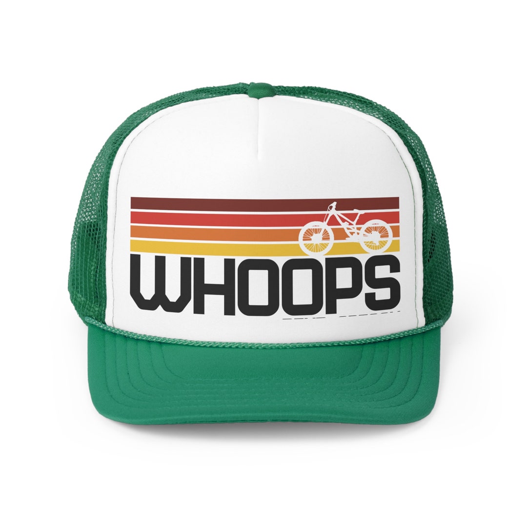 Whoops Hat Whoops Trucker Hat Whoops Bend Oregon Hat Mountain Bike Hat ...