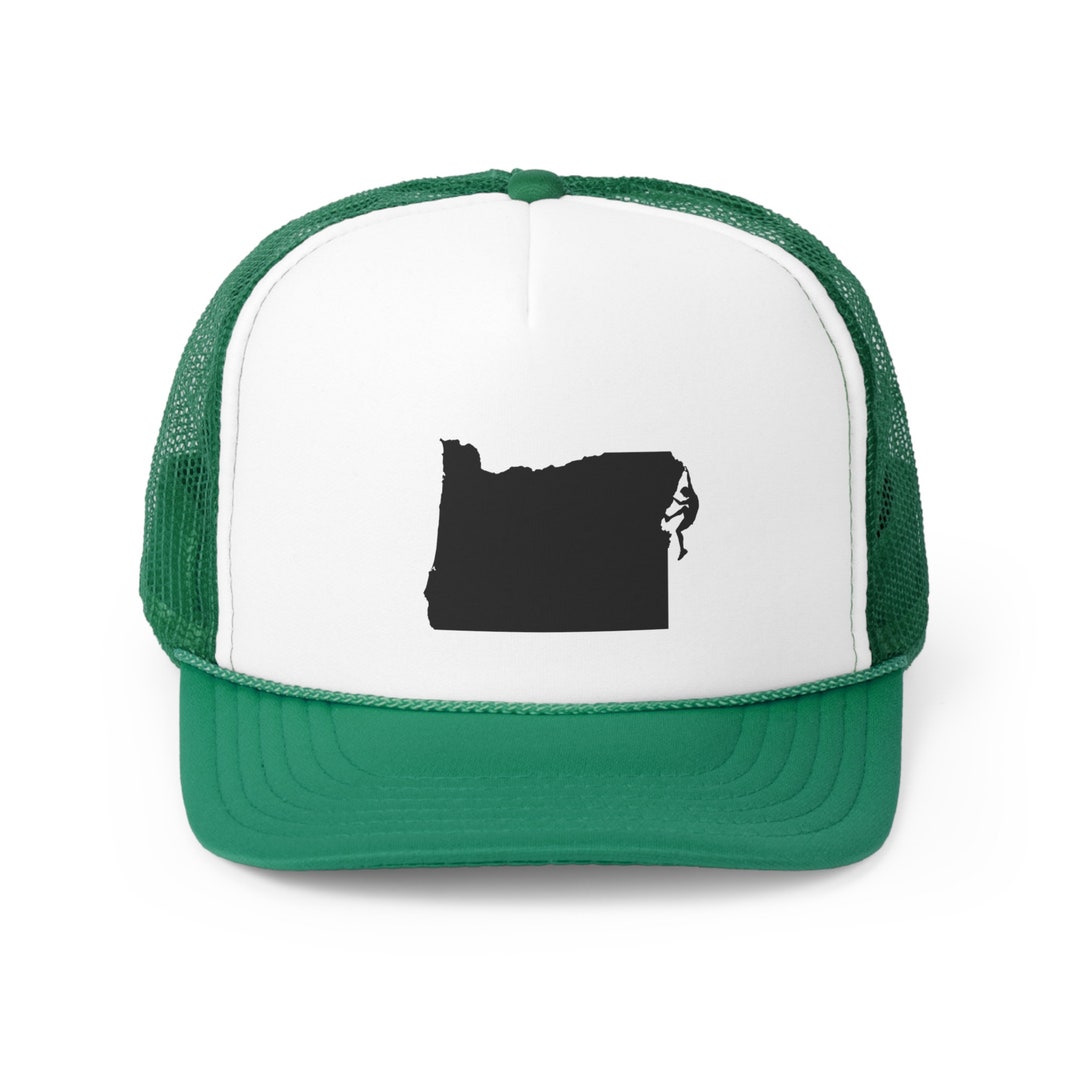 Rock Climbing Hat Rock Climbing Trucker Hat Oregon Hat Climb Oregon Hat ...