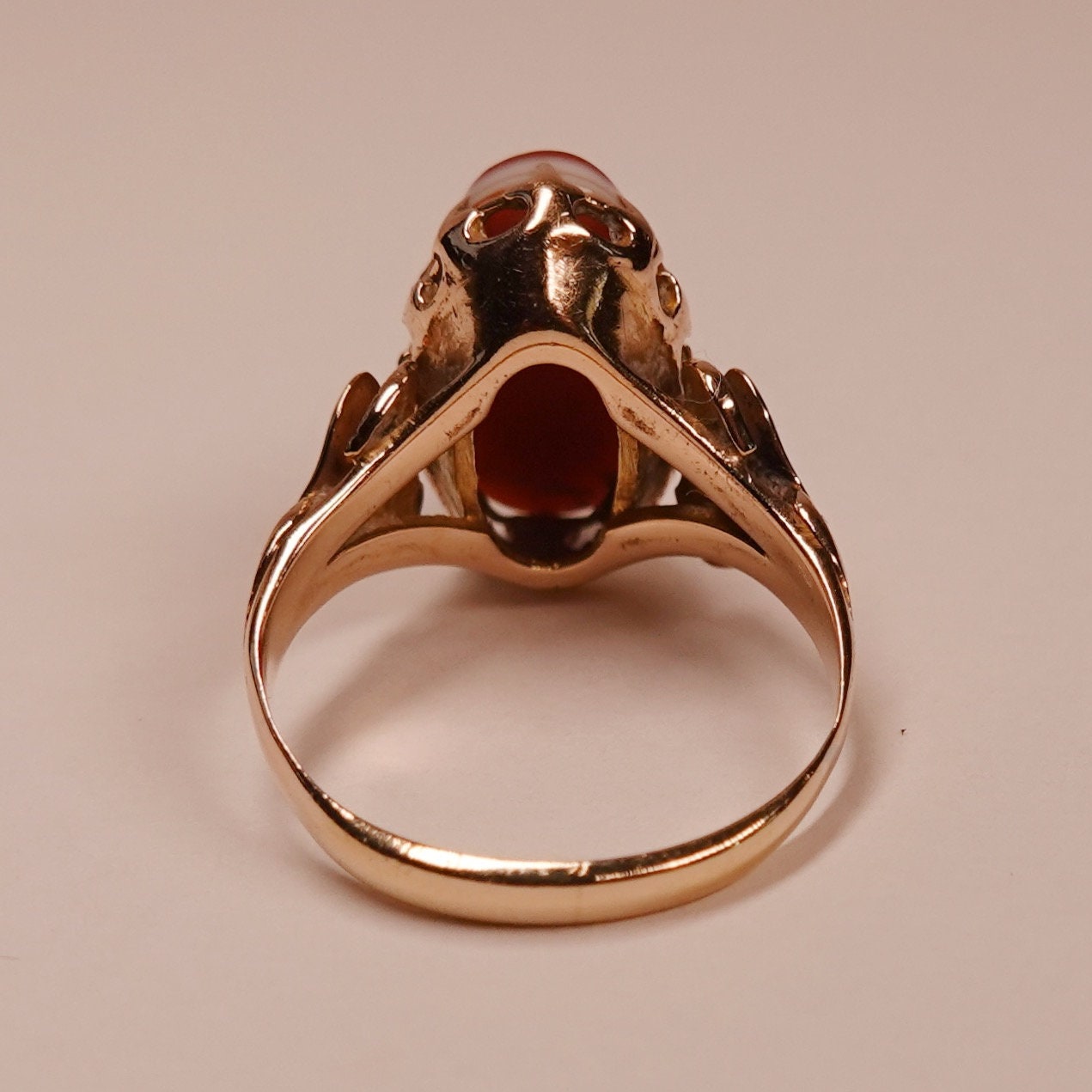 14K Sardonyx Ring - Etsy