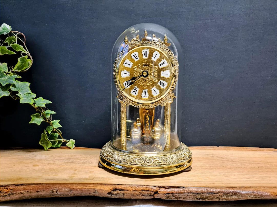 Vintage KOMA K. Mauch Rotating Pendulum Clock 23 Cm Quartz Movement ...