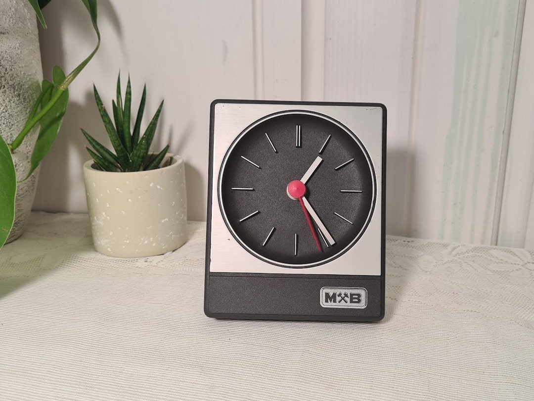 Old Aachen Germany Mining Quartz Table Clock Vintage 1970s Clock - Etsy