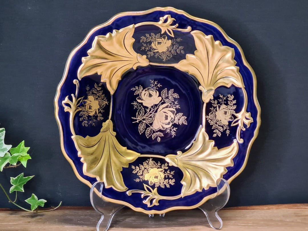 Art Déco Weimar Porcelain Ceremony Plate Ø25cm C. & E. Carstens Jutta ...