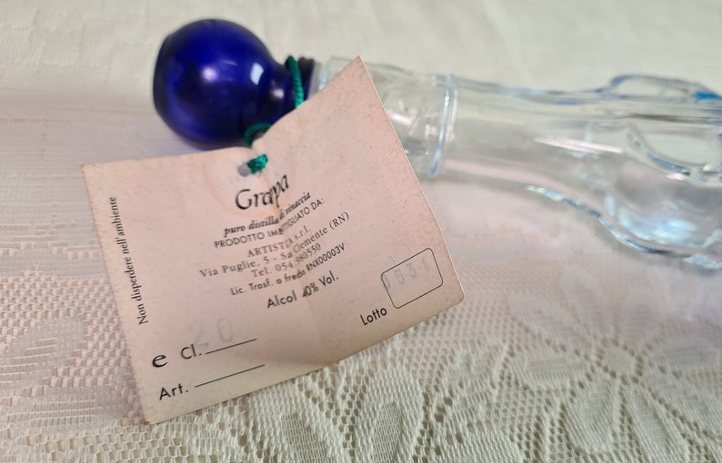 Vintage Italian Grappa Carafe Violin Violin Shape Liqueur - Etsy