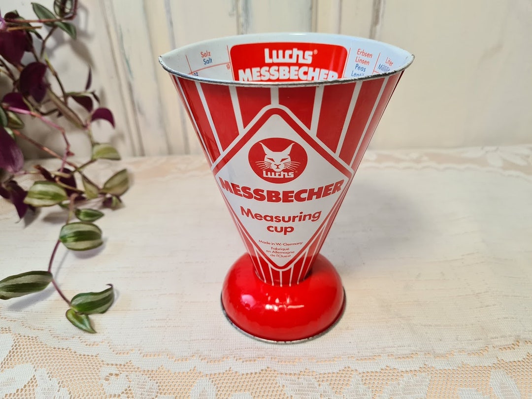 Vintage LUCHS Measuring Cup 1950s 60s Kitchen Measure Vintage Baking ...
