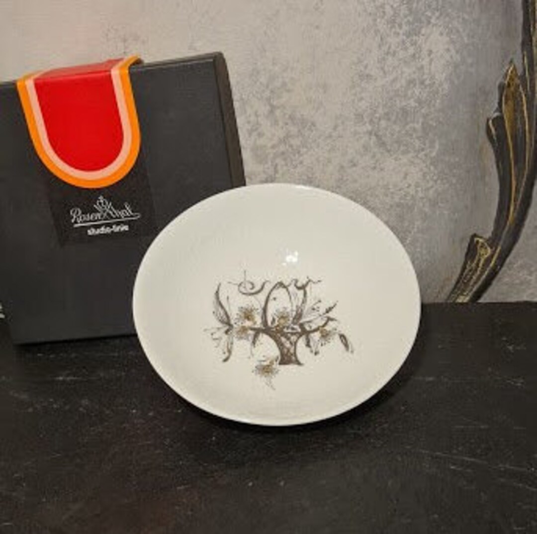 Rosenthal Studio Linie Schale Porzellan Design Björn Wiinblad Dekor ...