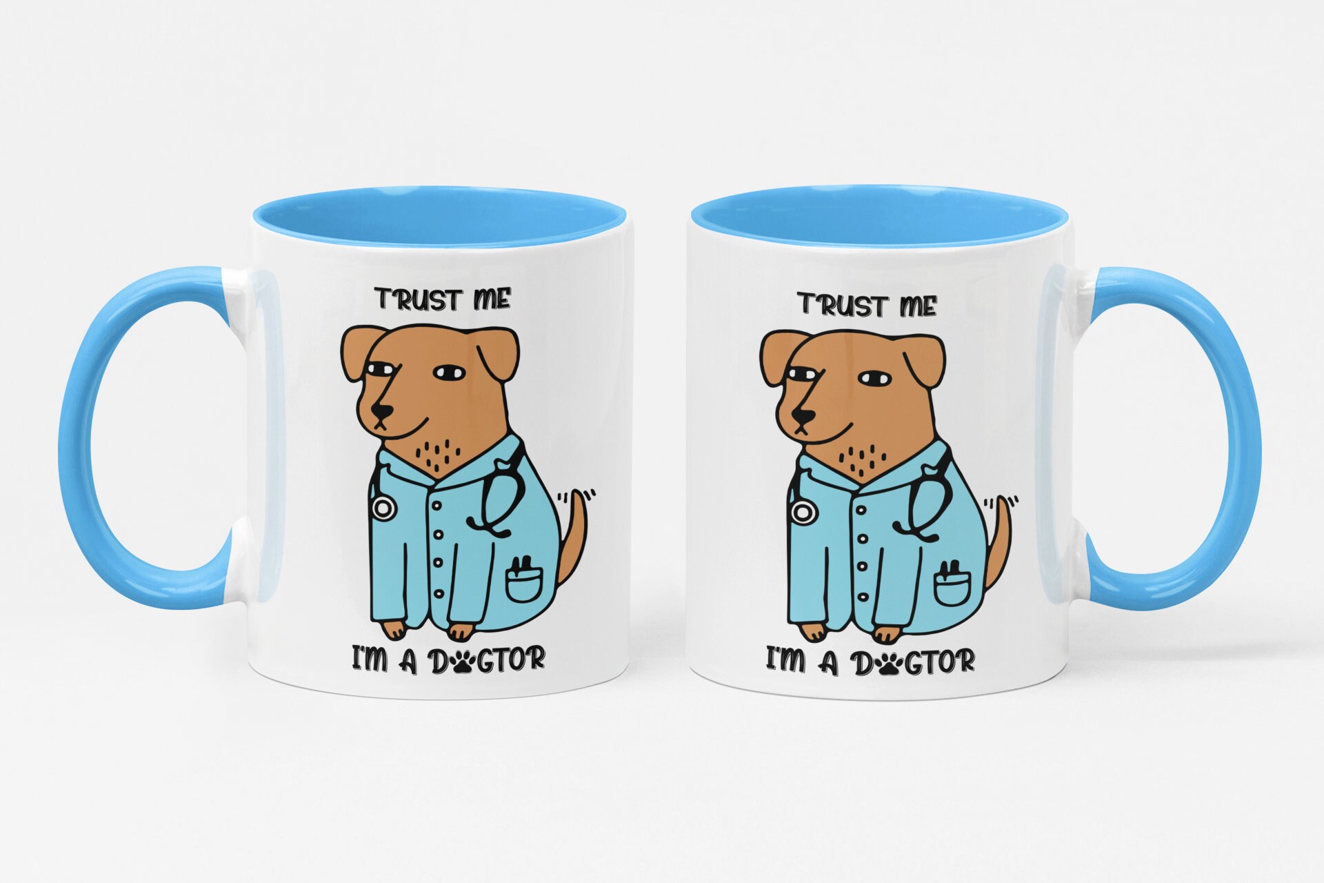 Best Dog Mom Coffee Mug,trust Me I'm a Dogtor Mug,gift for Dog Lovers ...