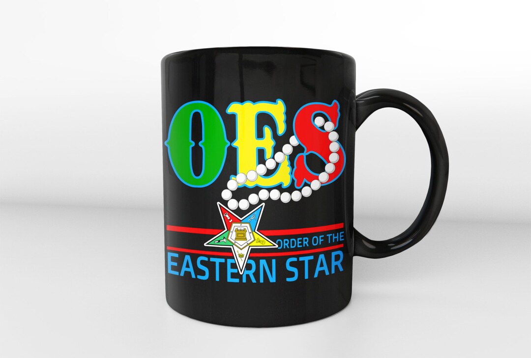 OES Sistars Mug, Order of Eastern Star Mug,oes Coffee Mug,eastern Star ...