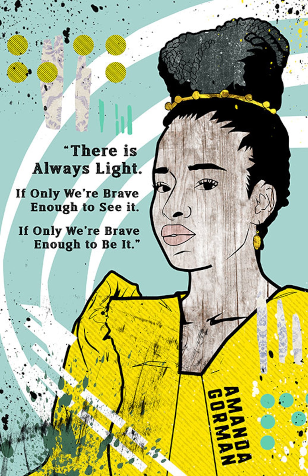 AMANDA GORMAN POSTER - Limited Edition of 250 | the Hill We Climb - Etsy