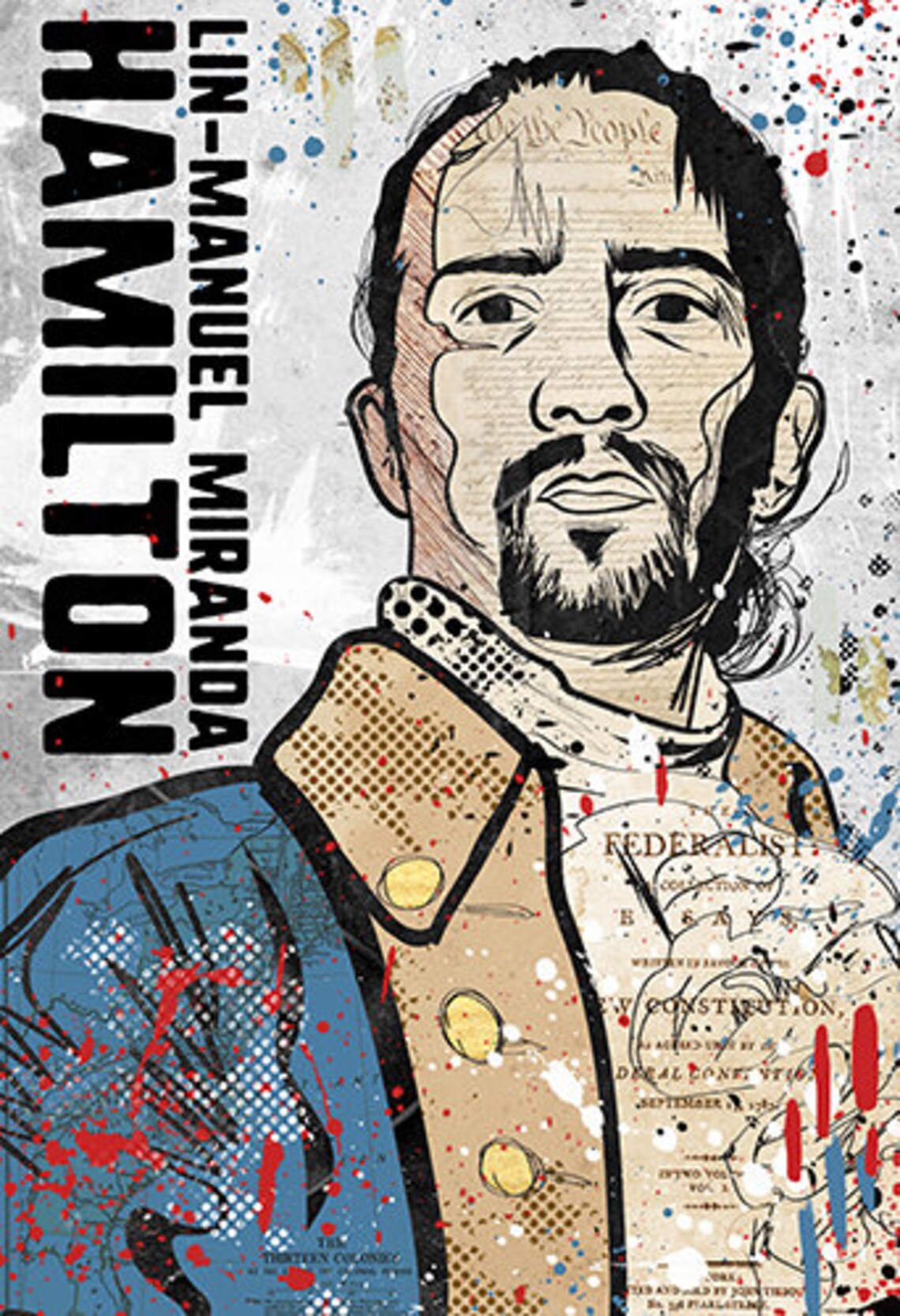 ALEXANDER HAMILTON POSTER | Pop Art - Limited Ed. of 250 | Lin-manuel ...