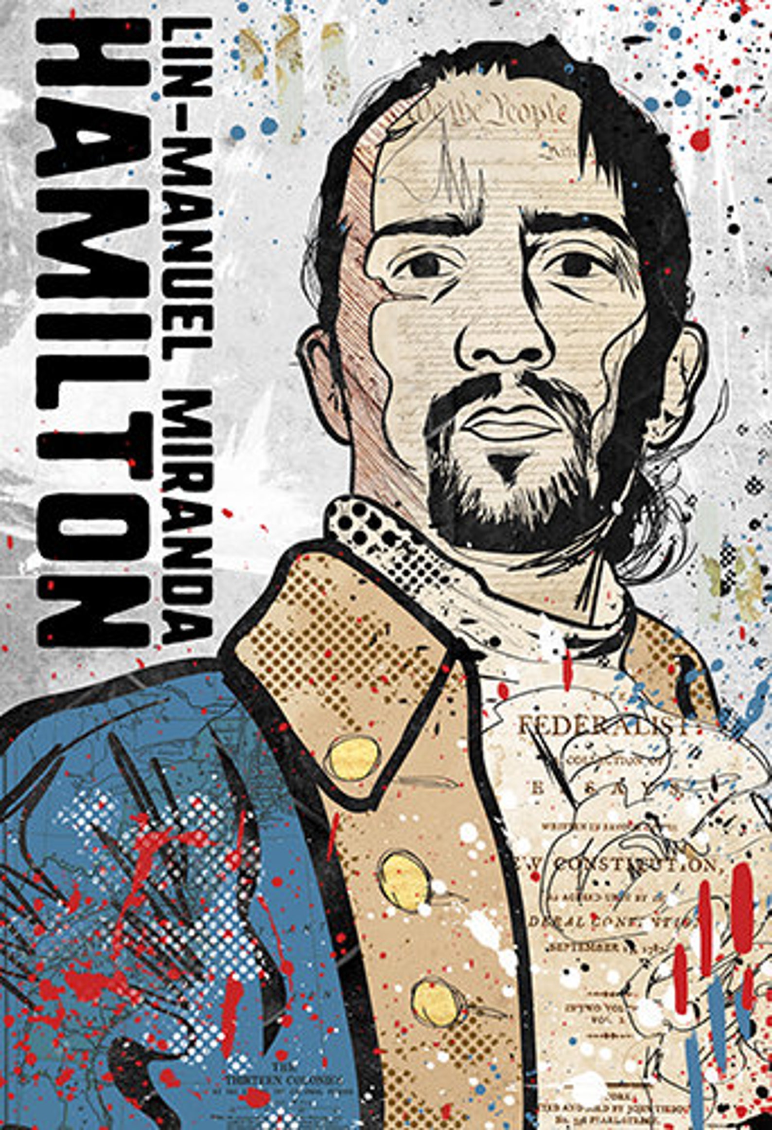 ALEXANDER HAMILTON POSTER | Pop Art - Limited Ed. of 250 | Lin-manuel ...