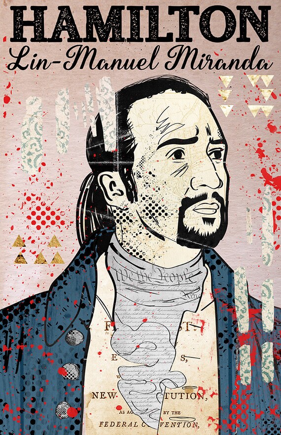 ALEXANDER HAMILTON POSTER Pop Art Limited Ed. of 250 | Etsy