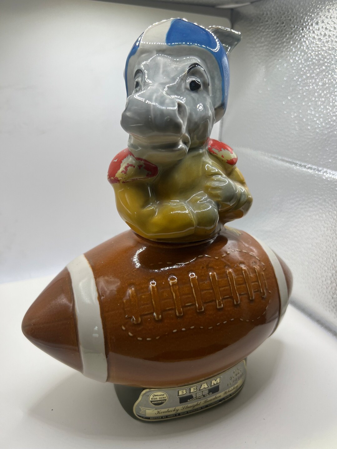 1972 Jim Beam Bourbon Whiskey Football Decanter - Etsy