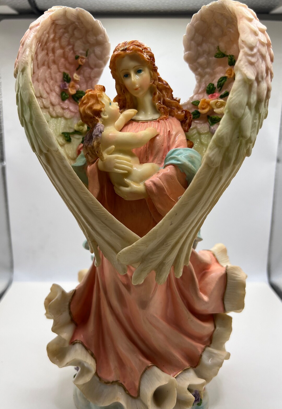 Beautiful Musical Angel Statue - Etsy
