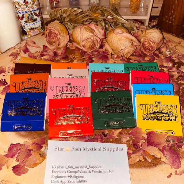 Incense Matches - Etsy