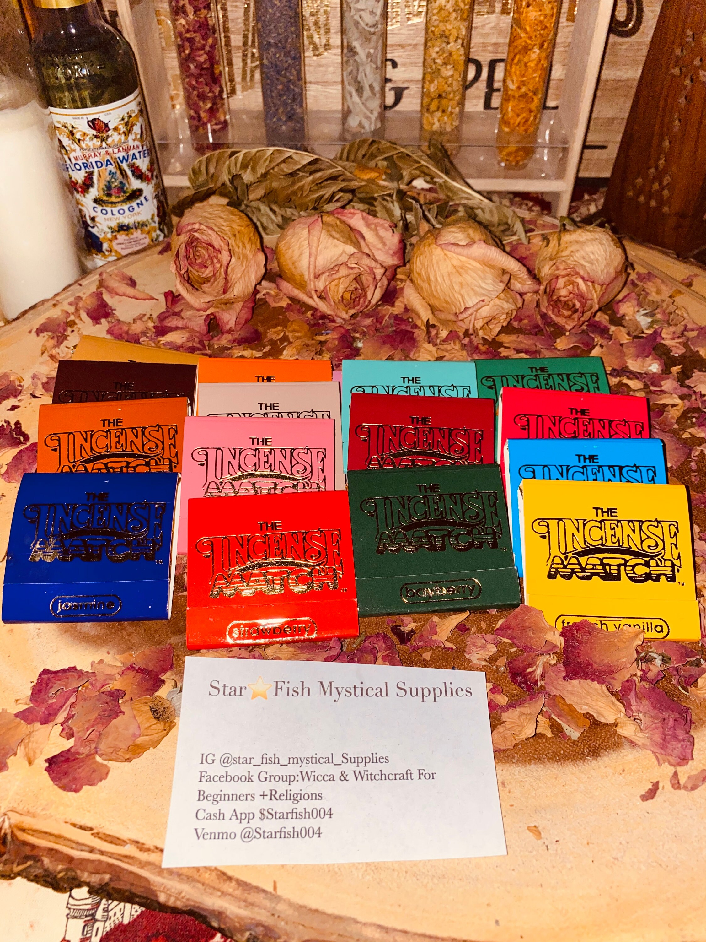 Scented Matches & Rope Incense - Etsy