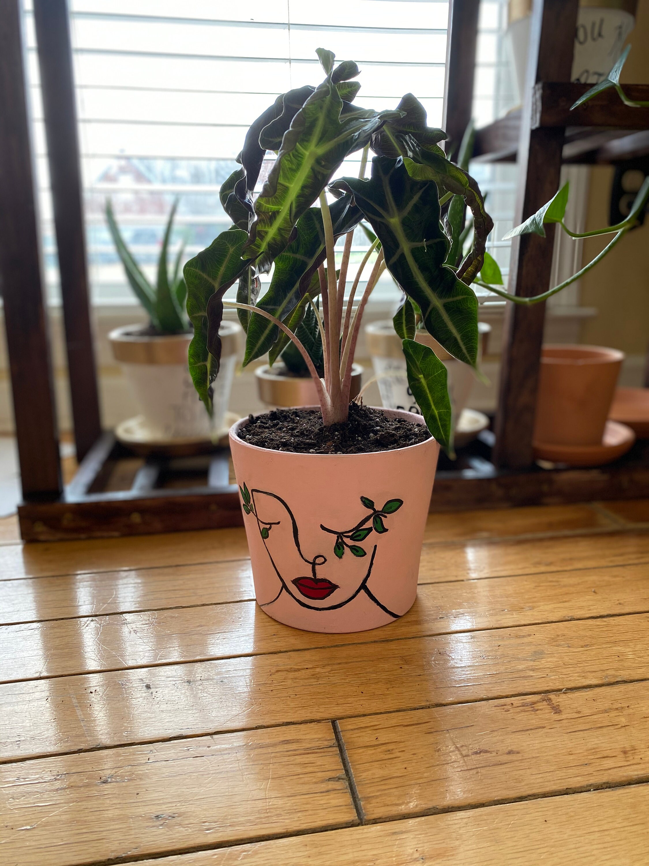 Customized Clay Planters - Etsy