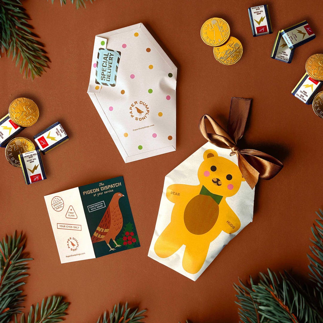 Teddy Bear single an Inside-out Greeting Card That Doubles as a Gift ...