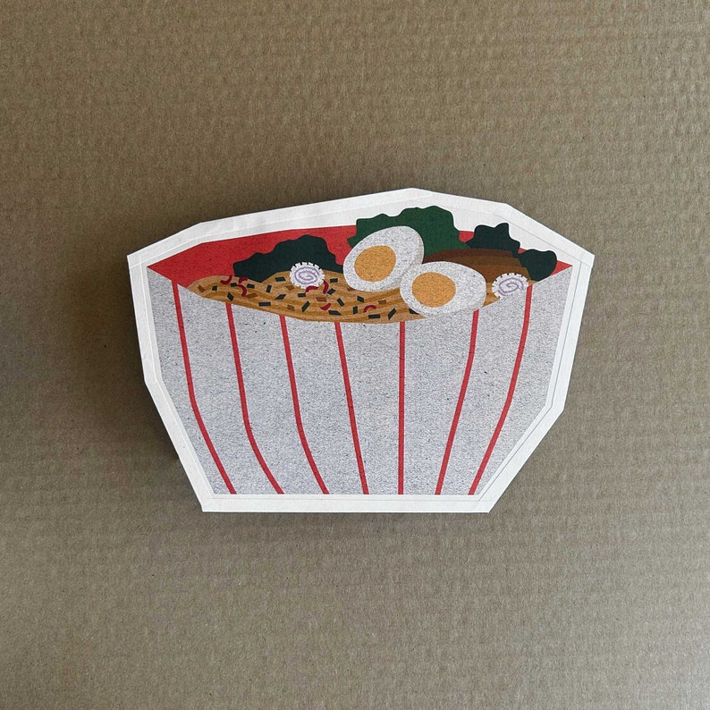 Ramen - Paper Gift Pouch, Money Envelope That Doubles as the Greeting ...