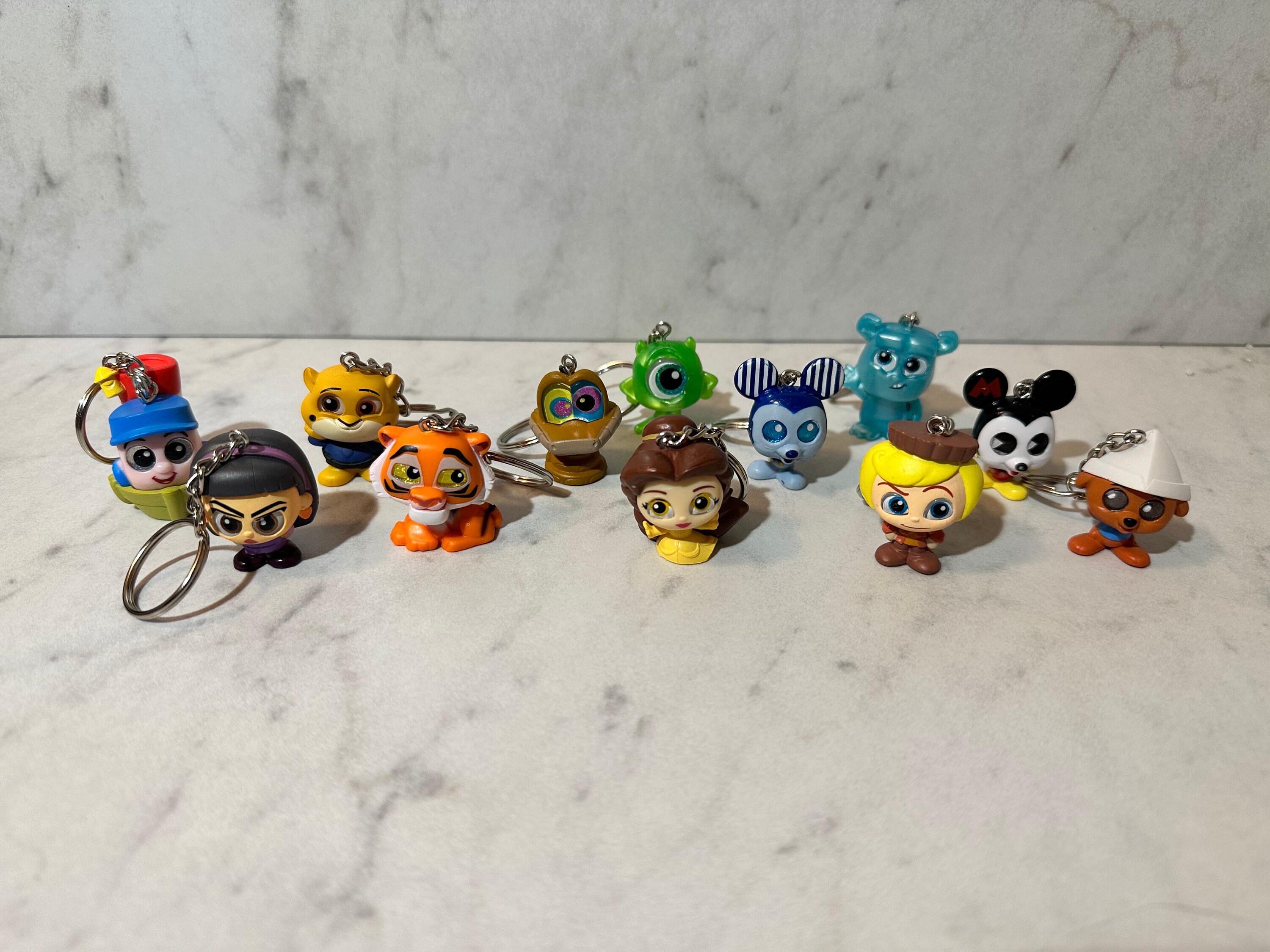 Disney Character Keychains - Etsy