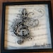 Music Note Shadow Box - Etsy