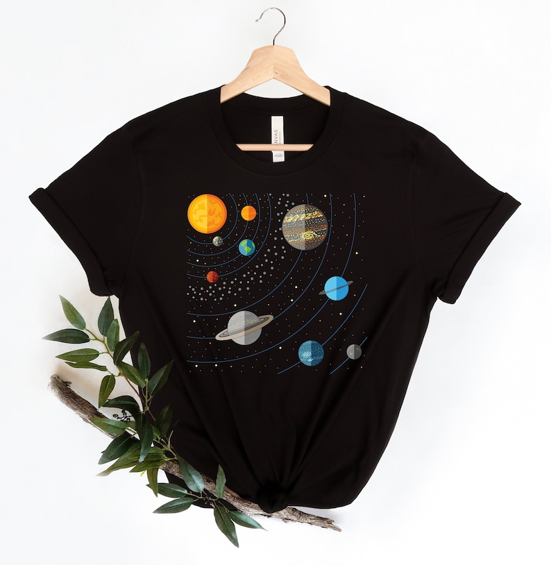 Science Lover Shirt,solar System Shirt, Space Travel Planets Shirt ...
