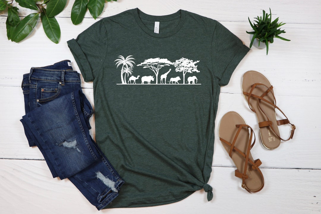 Safari Shirt, Zoo Shirt,african Safari , Vacation Shirts,safari ...
