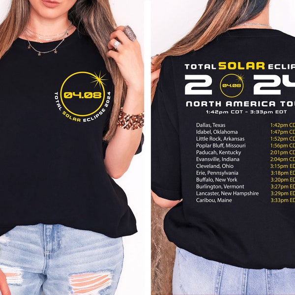 April 8th 2024 Shirt - Etsy