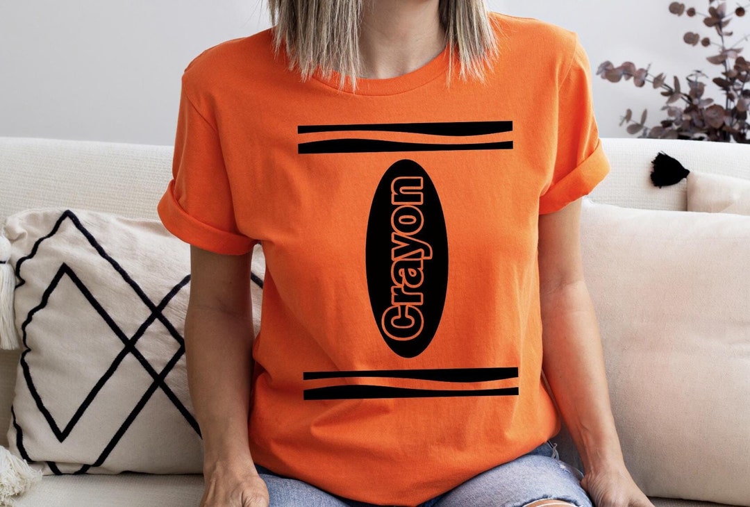 Crayon Matching Shirt,crayon Halloween Costume,teacher Halloween Shirts ...