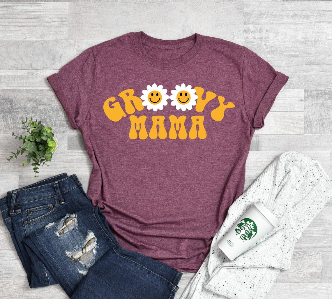 Groovy Mama Daddy Shirt,groovy Mom Tshirt,groovy Birthday Party Outfit ...