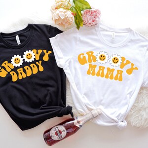 Groovy Mama Daddy Shirt,groovy Mom Tshirt,groovy Birthday Party Outfit ...