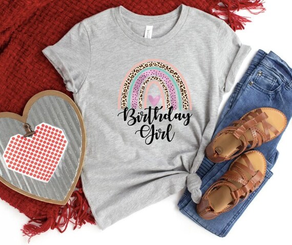 Birthday Girl Shirtgirls Birthday Party Shirt Birthday Girl - Etsy