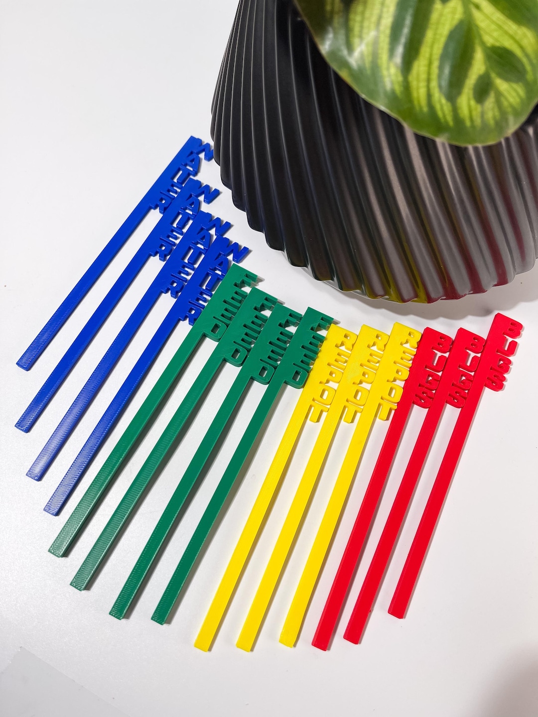 3D Printed Plant Care Labels: Houseplant Watering Reminder, Gardening ...