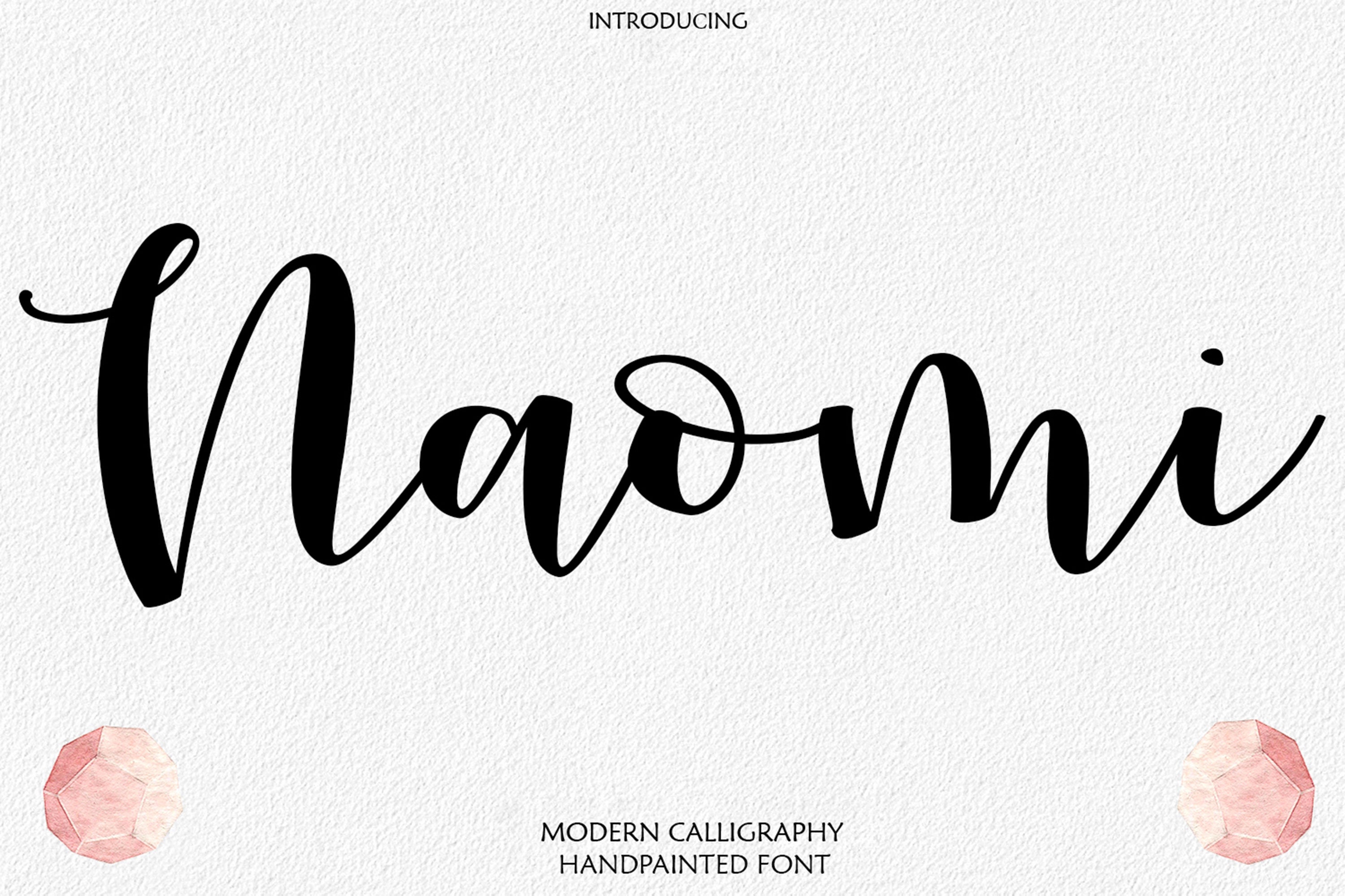 Font Fonts Naomi Download Digital Font Calligraphy Font | Etsy