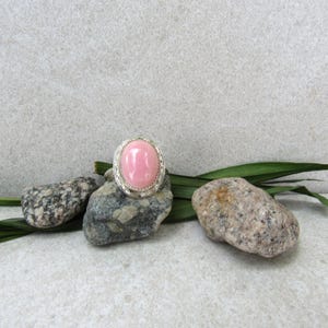 Pink Conch Shell Ring/sterling Silver Conch Shell Ring/gift for Her ...