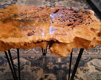 Live Edge Box Elder Coffee Table - Etsy