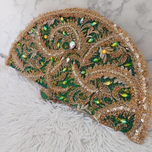 African Bridal Lace Luxury Fan Ghanaian Bridal Hand Fan Traditional ...