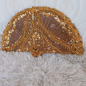 African Bridal Lace Luxury Fan Ghanaian Bridal Hand Fan Traditional ...