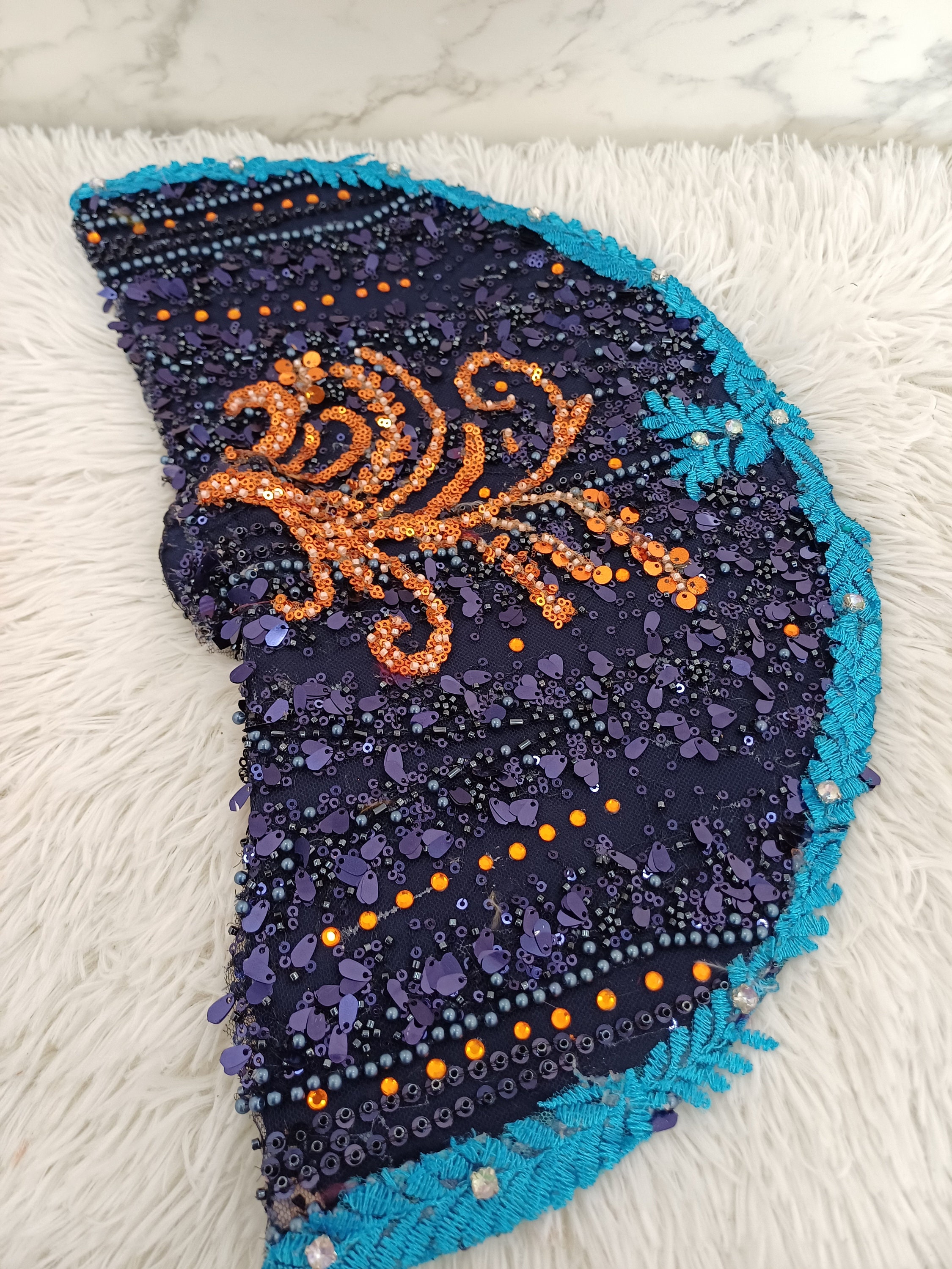 African Bridal Lace Luxury Fan Ghanaian Bridal Hand Fan Traditional ...