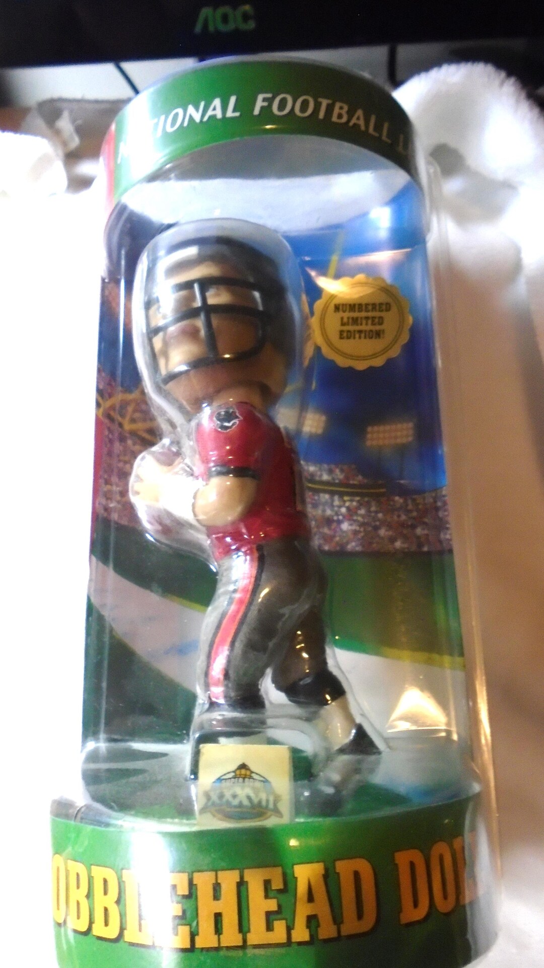 Tampa Bay Bucs Bobblehead "brad Johnson" Limited Edition Super Bowl ...