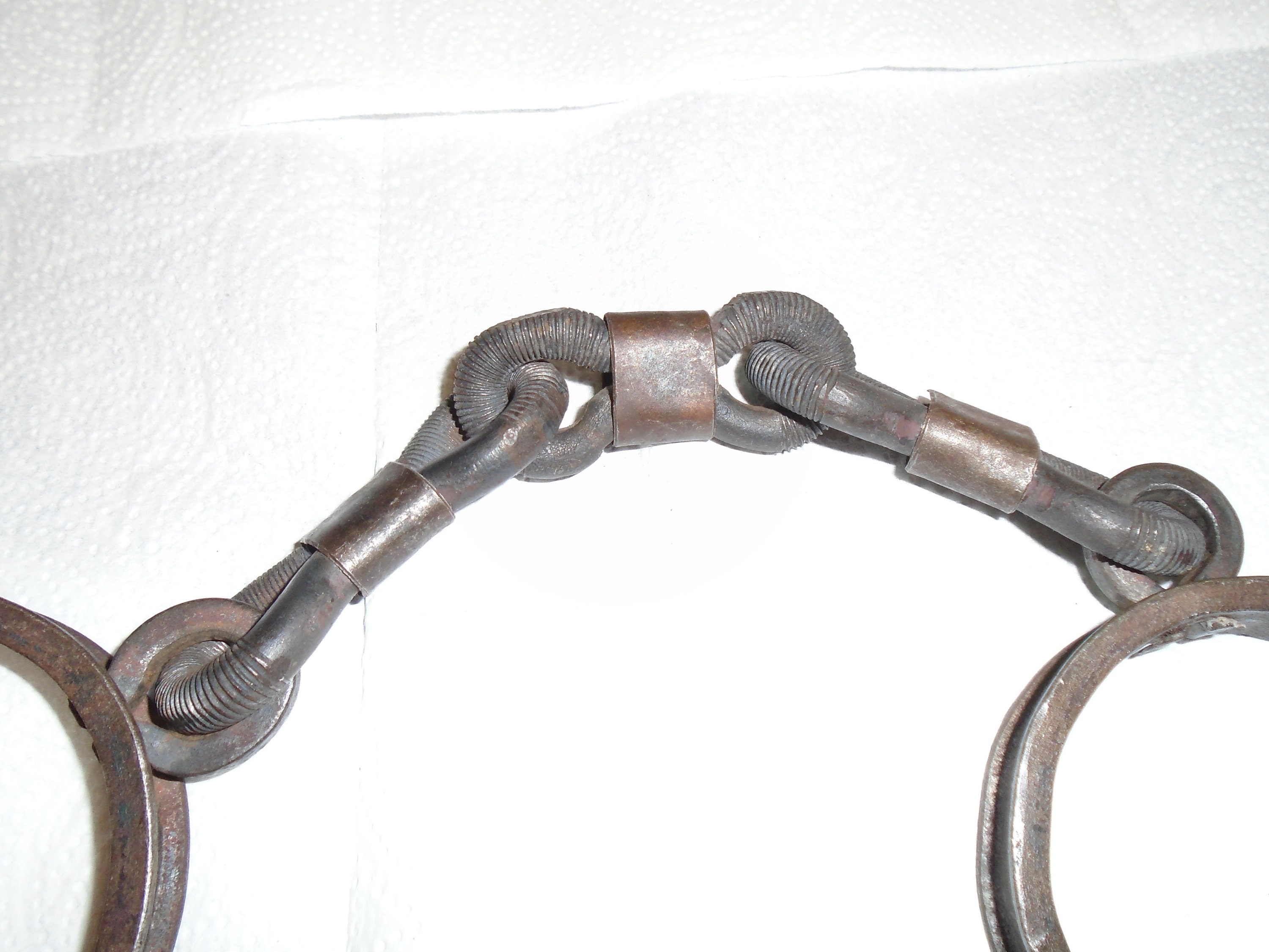 ANTIQUE LEG SHACKLES 1800'S Civil War Convict Slave Horse - Etsy