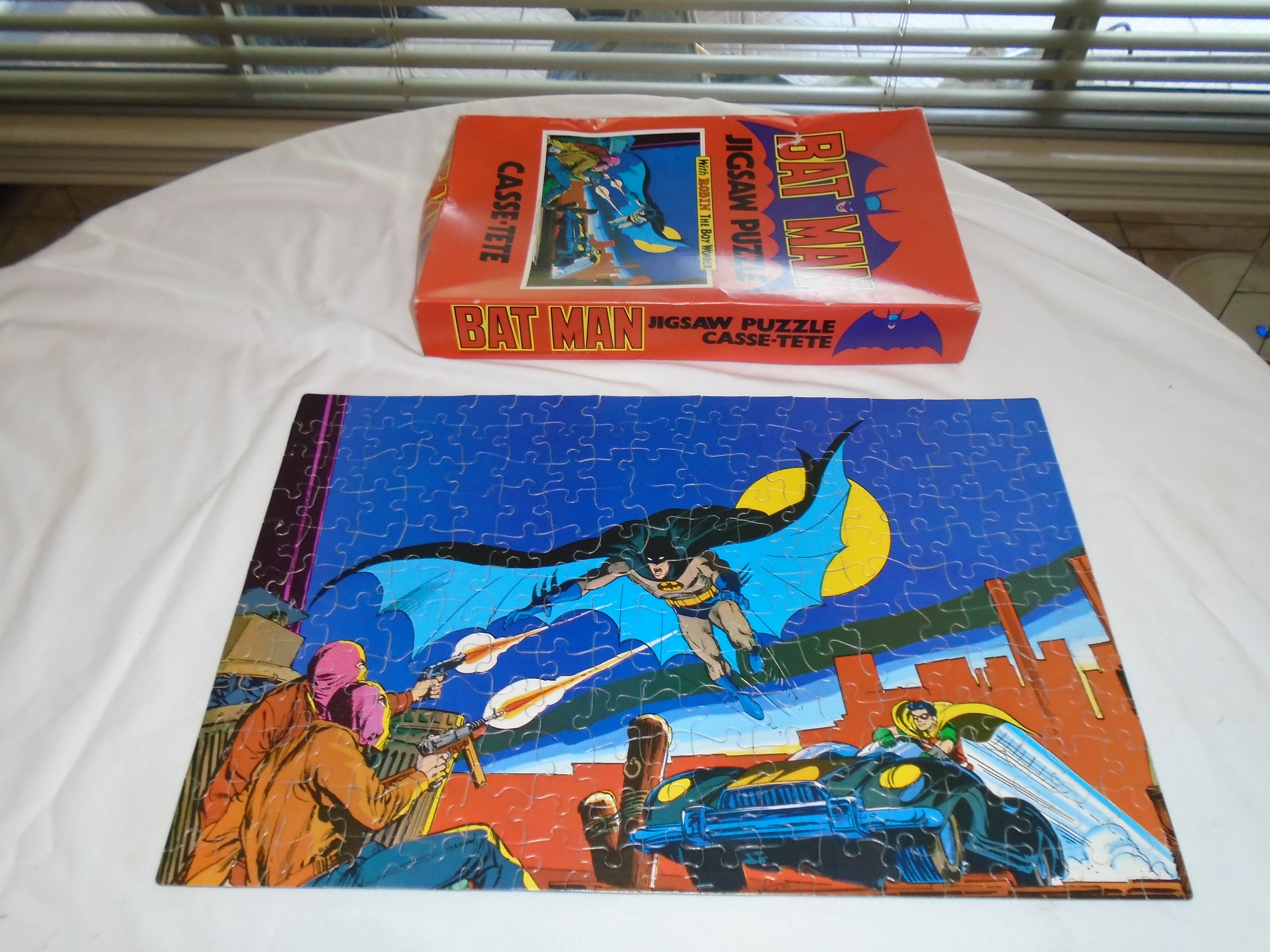 Batman Robin Puzzle Casse-tete 1973 DC Comics 200 Pcs 11" X 17 ...