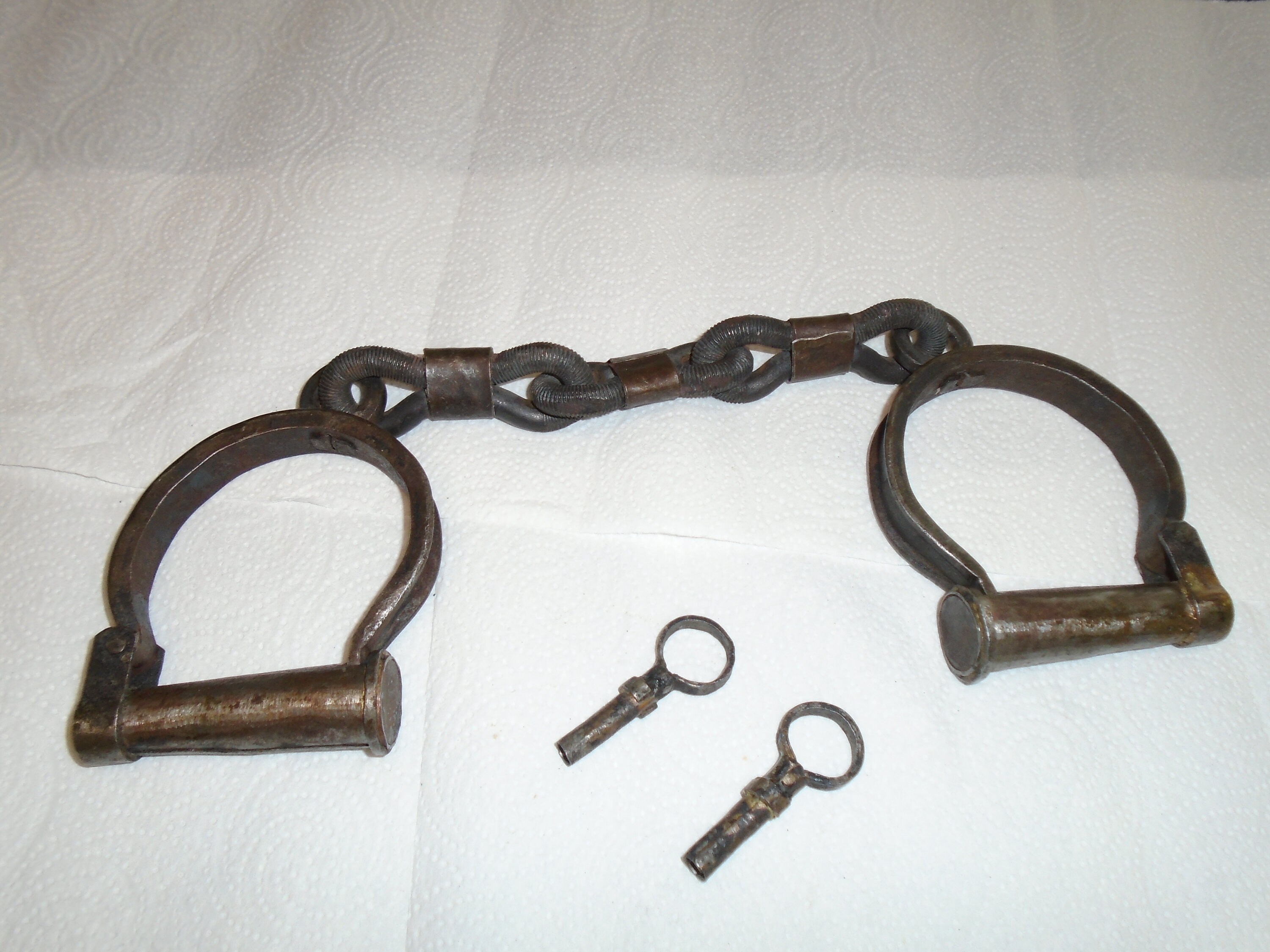 ANTIQUE LEG SHACKLES 1800'S Civil War Convict Slave Horse - Etsy