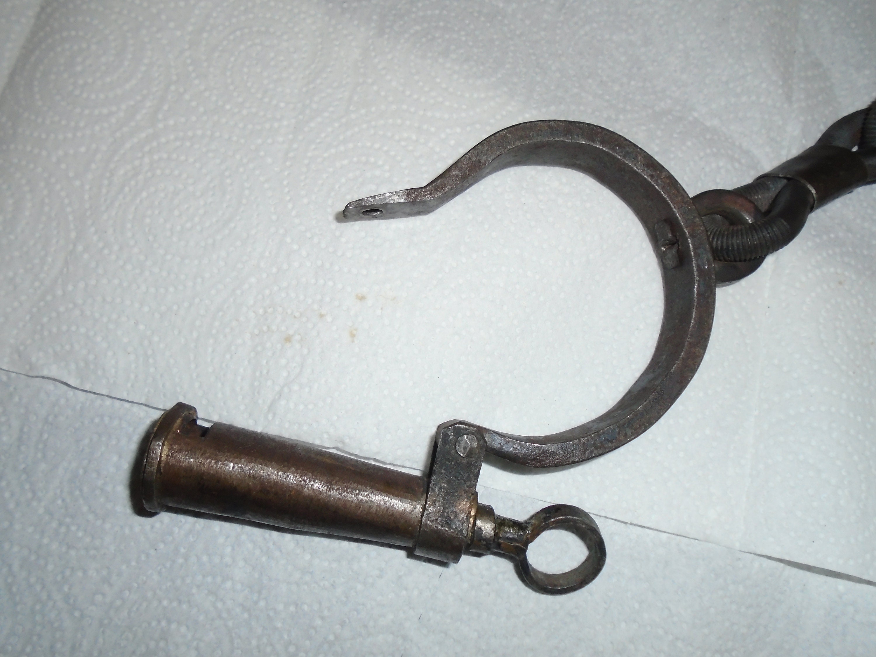 ANTIQUE LEG SHACKLES 1800'S Civil War Convict Slave Horse - Etsy