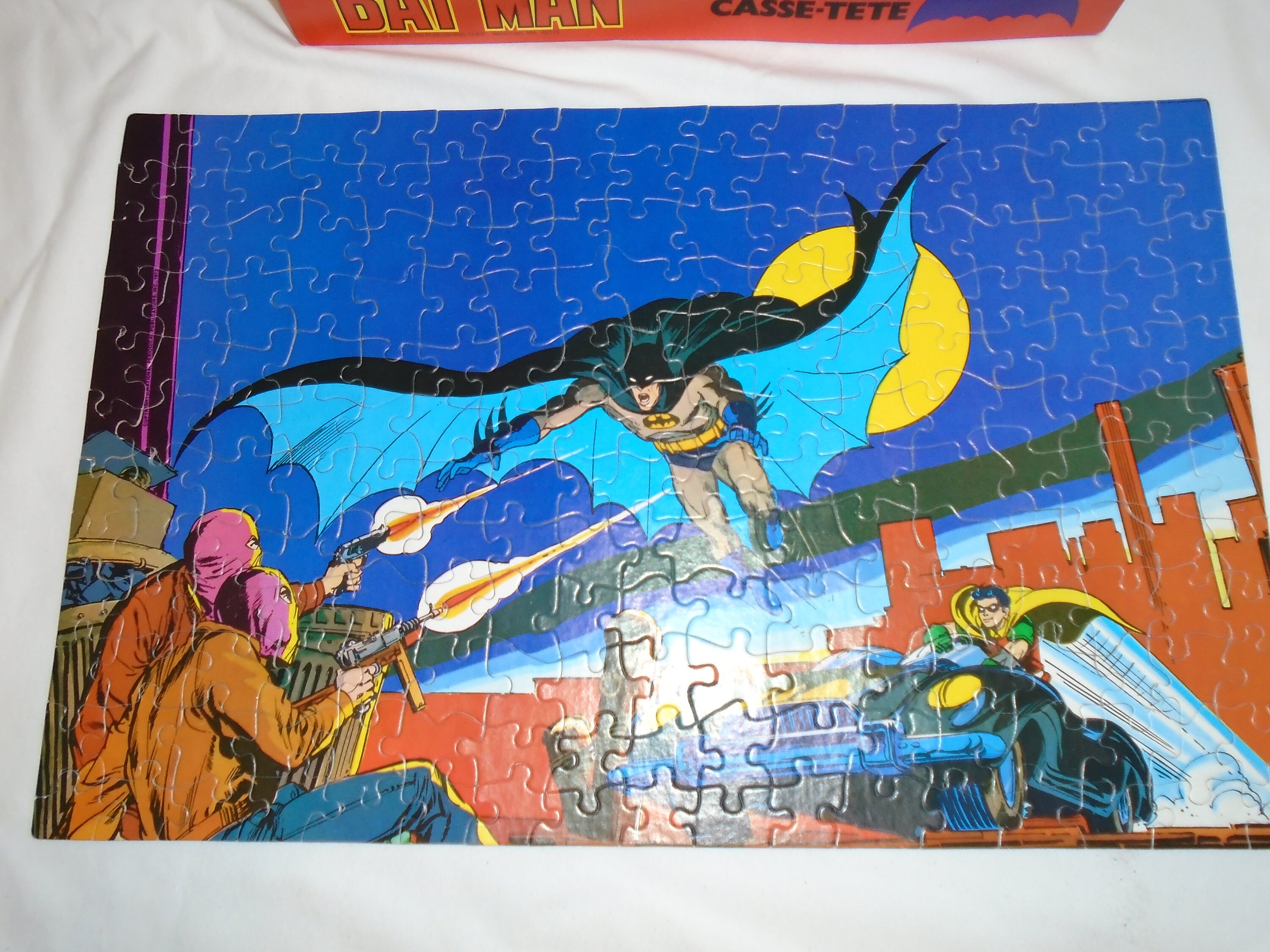Batman Robin Puzzle Casse-tete 1973 DC Comics 200 Pcs 11" X 17 ...