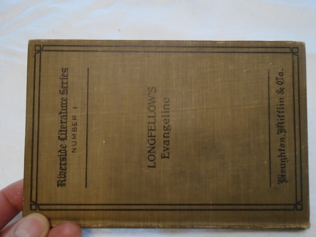 Antique Longfellow's Evangeline Book 1896 - Etsy