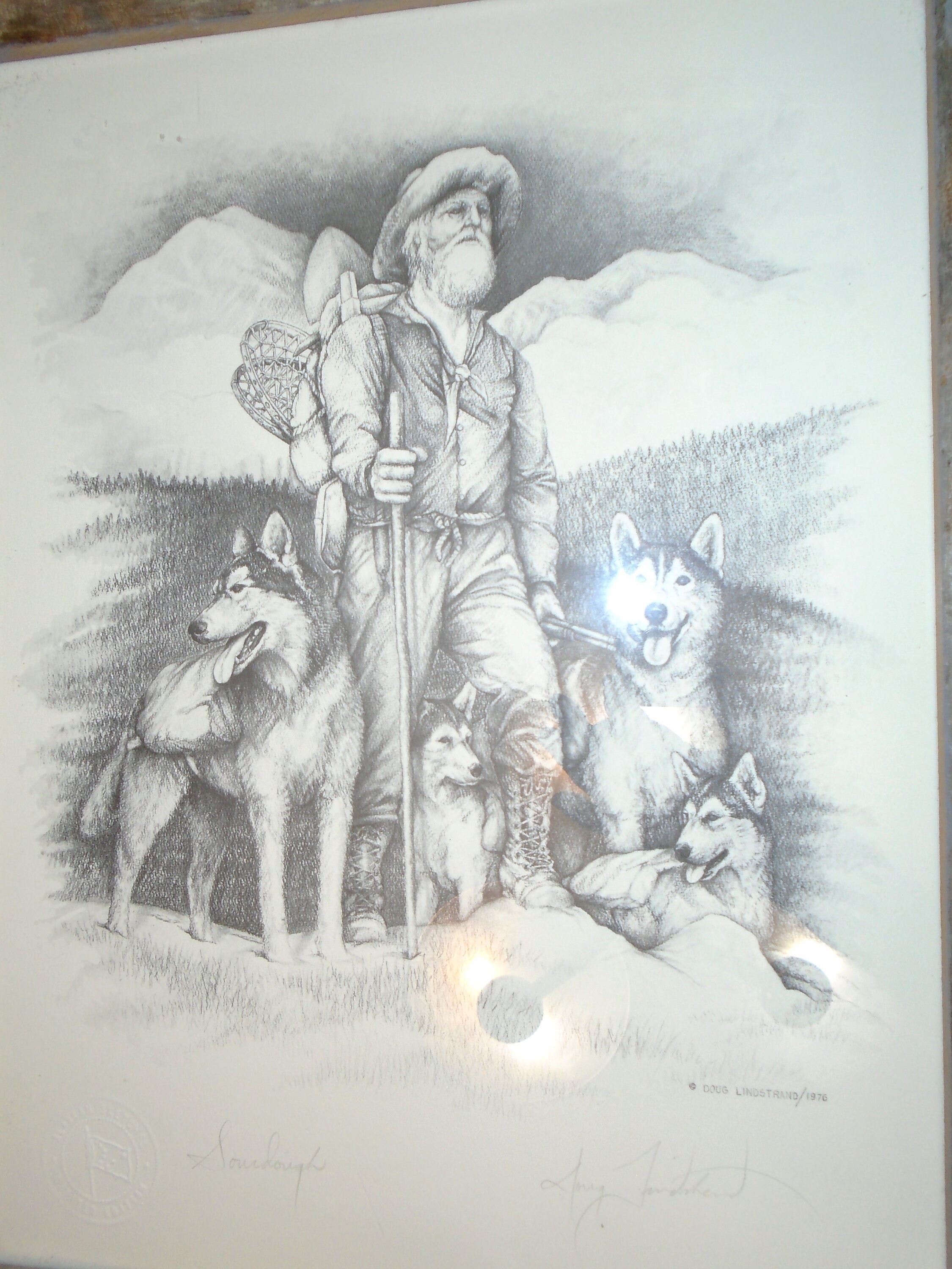 Doug Lindstrand 1976 Sourdough Alaska Husky Signed Sealed - Etsy