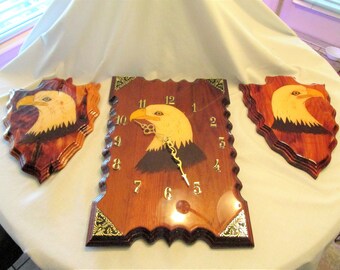 American Eagle Clock - Etsy