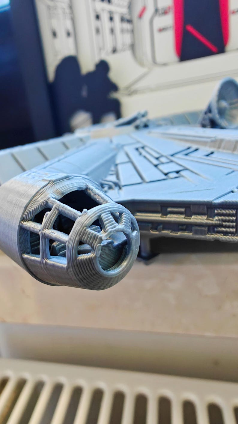 3D Printed Millennium Falcon - Etsy