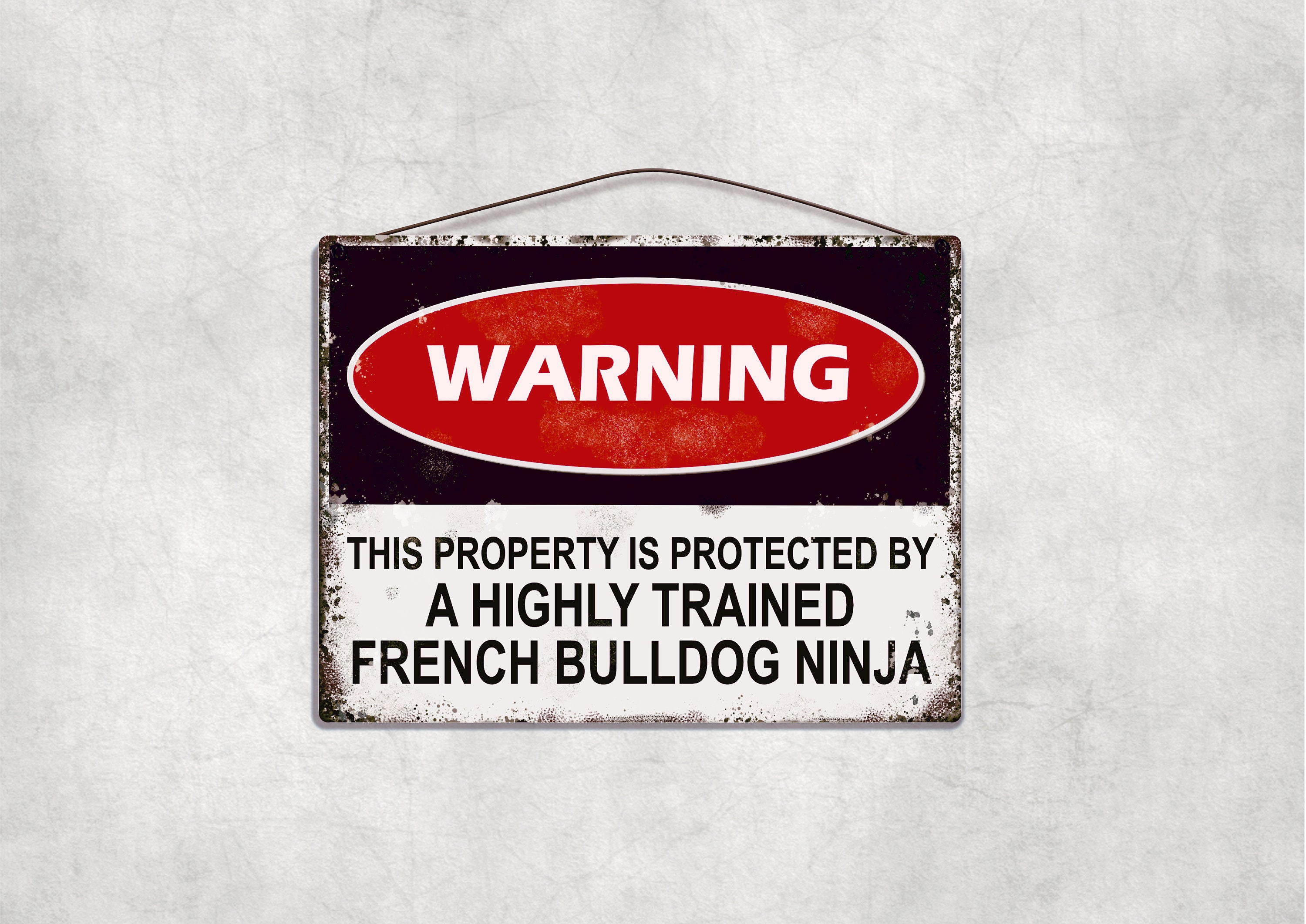Dog Breed Warning Sign various - Etsy